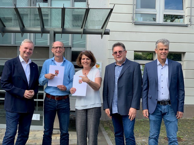 Gratulationen und Glückwünsche zu 40-jährigen Dienstjubiläen | Verbandsgemeinde Unkel